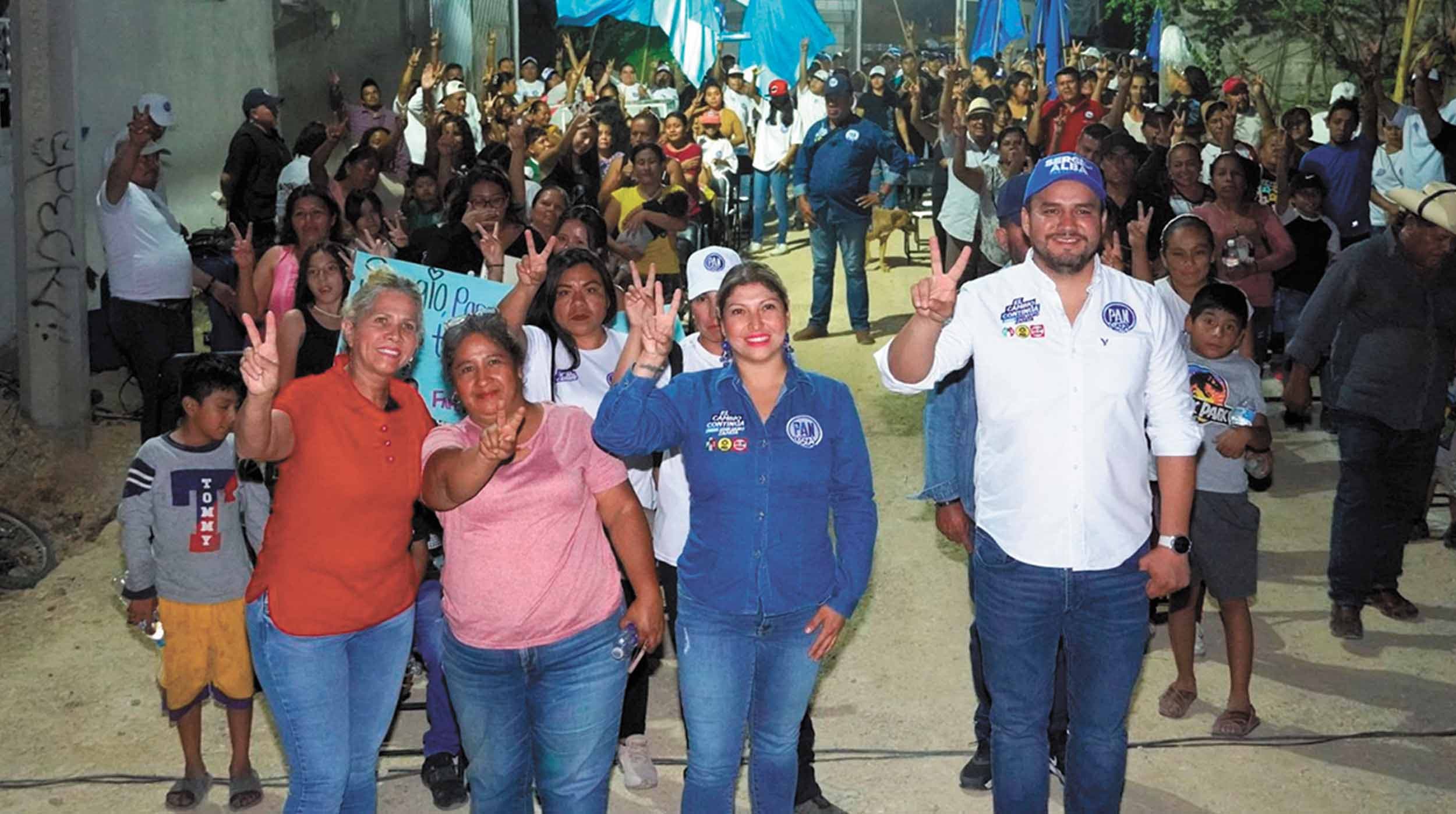 Fortalecen campaña Sergio Alba y Jennifer Calderón | Noticias | Diario ...