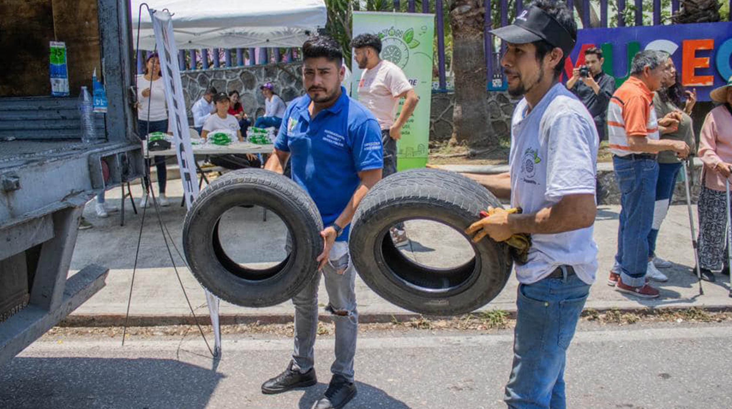 Acopia Llantatón 66 toneladas en municipios | Diario de Morelos ...