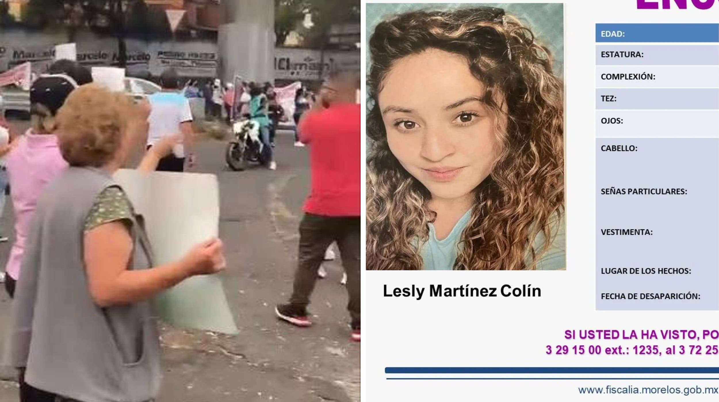 Familiares de Lesly Martínez Colin bloquean la México-Cuernavaca ...