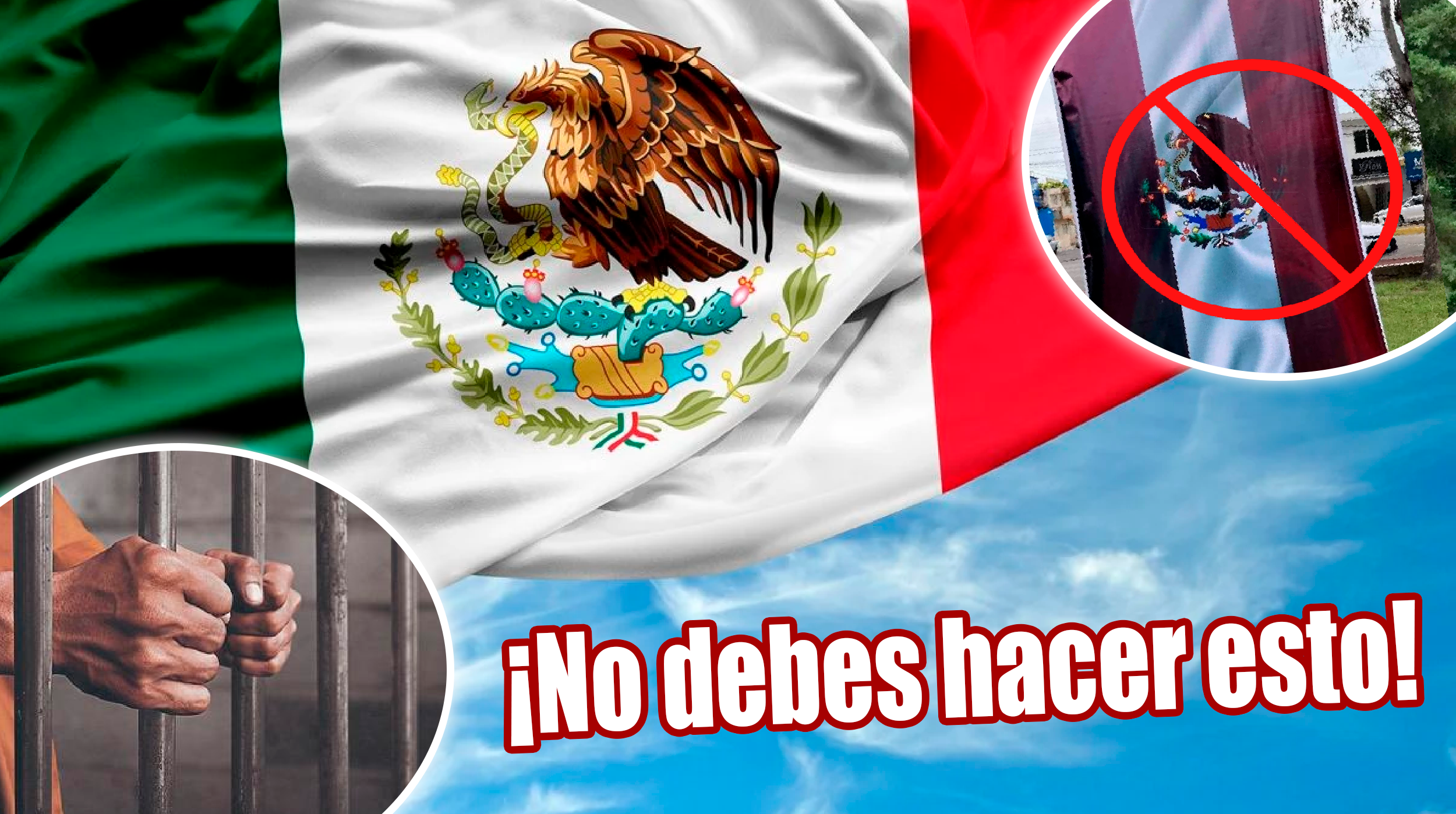 Estas son las sanciones por modificar el color de la Bandera de México | Diario de Morelos ...