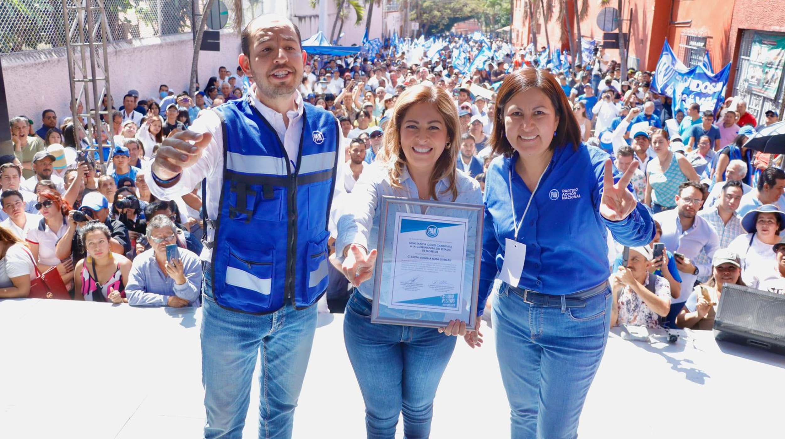 "Representaré los ideales de militancia del Pan": Lucy Meza | Noticias ...