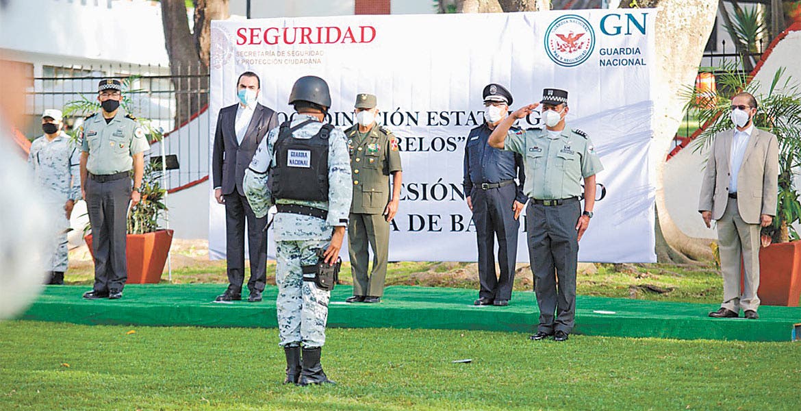 Toma protesta Osvaldo Béjar en Guardia Nacional Morelos | Noticias ...