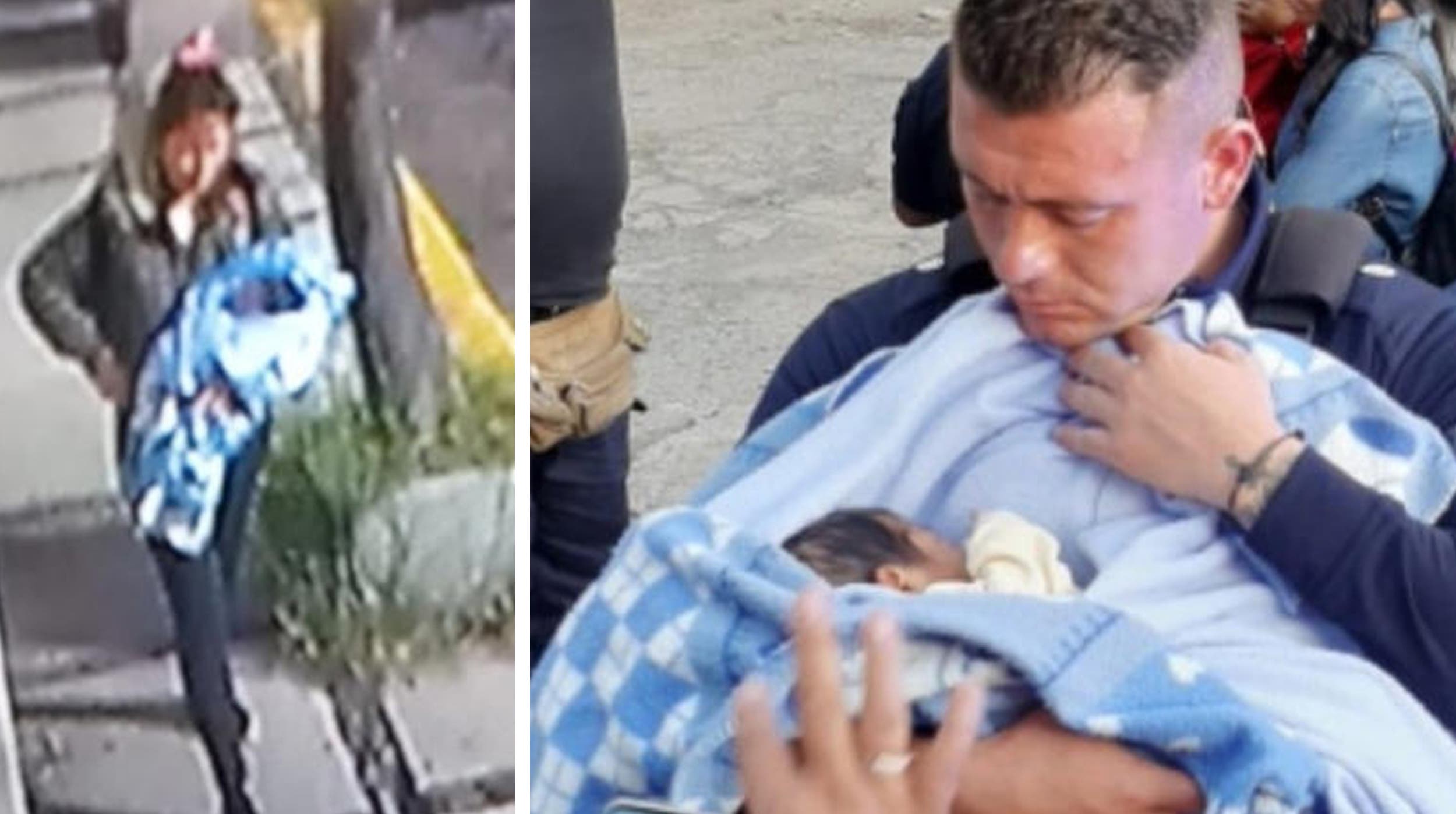Captan en video a mujer que abandonó a bebé de 5 días de nacido en calles de Tlalnepantla