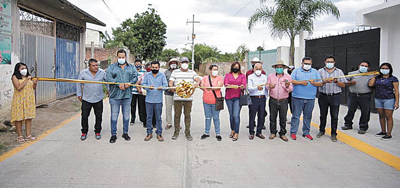 Inaugura alcalde de Yautepec Morelos pavimentación en la Tehuixtlera | Diario de Morelos