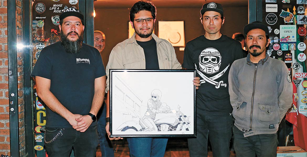 Bikers disfrutaron las obras de arte de David Mena | Noticias | Diario ...