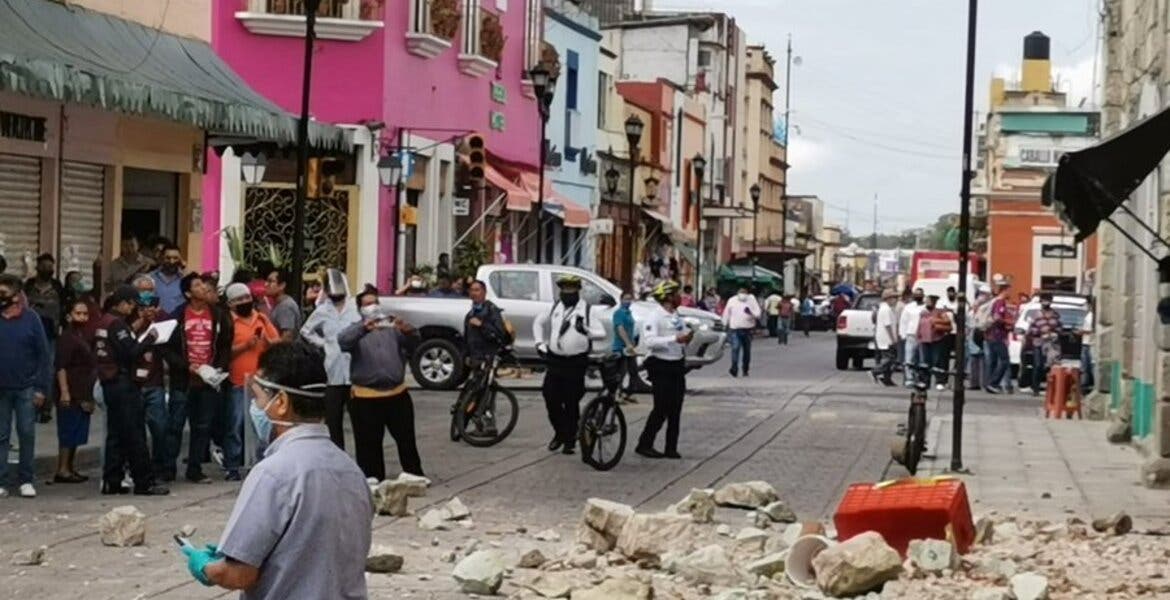 Estas son las afectaciones en Oaxaca tras sismo de 7.5, reportan ...