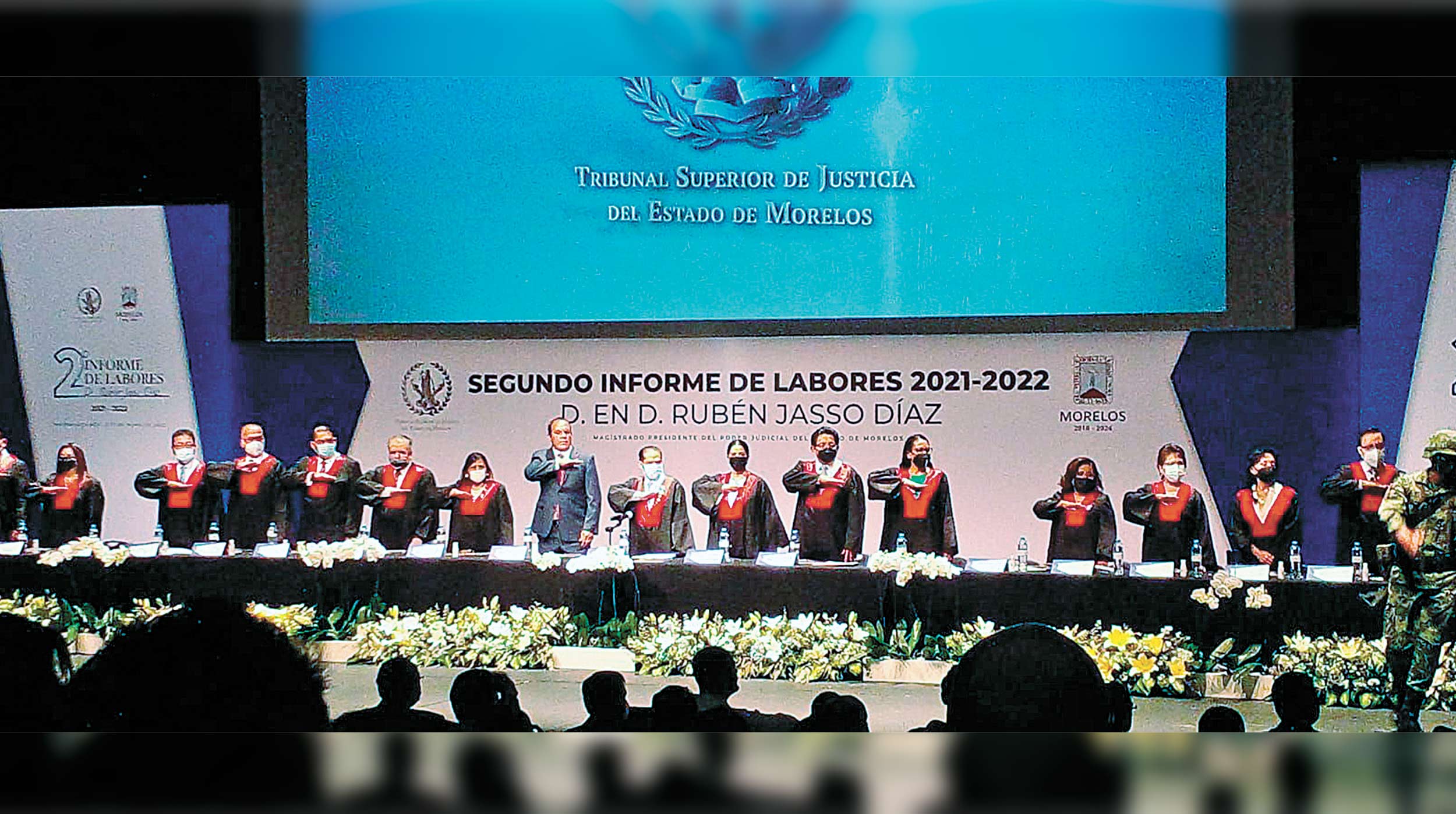 Rindió magistrado Rubén Jasso su último informe de labores en Morelos ...