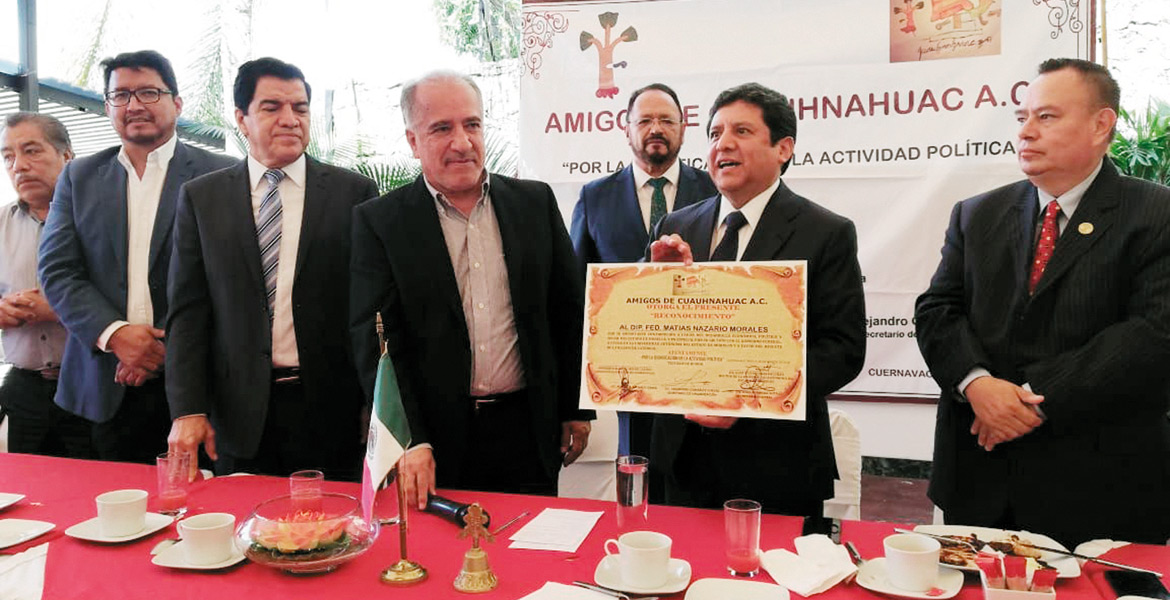 UAEM reconoce gestión del diputado federal Matías Nazario | Noticias ...