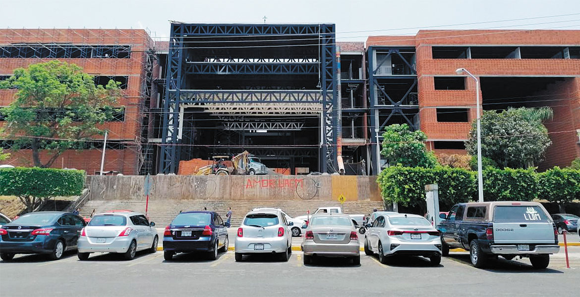 A 70 % de avance edificio principal en UAEM | Noticias | Diario de Morelos