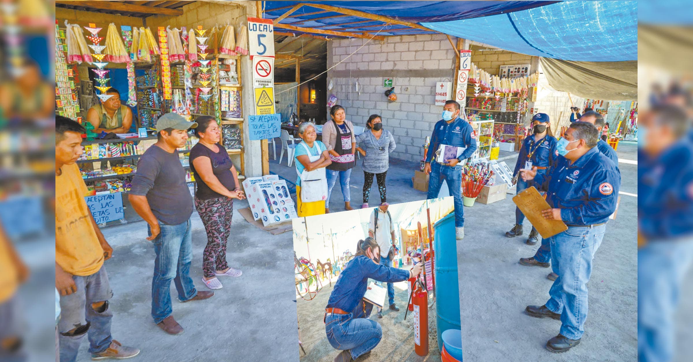 Verifican venta segura de pirotecnia en Morelos | Noticias | Diario de ...