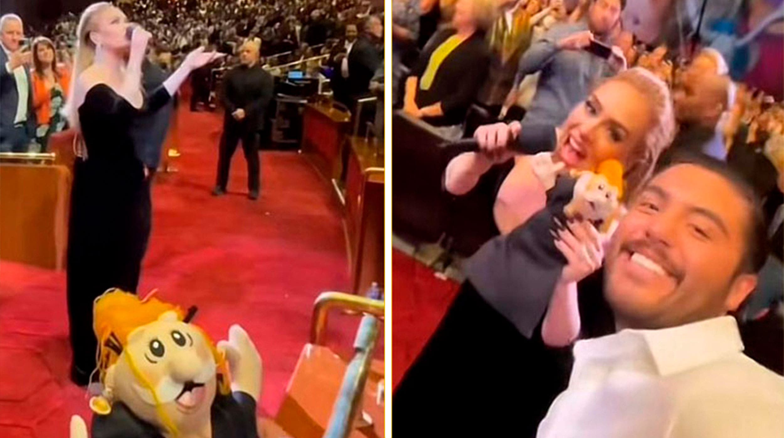 Video: Así reaccionó Adele al recibir un Dr. Simi personalizado en Las ...