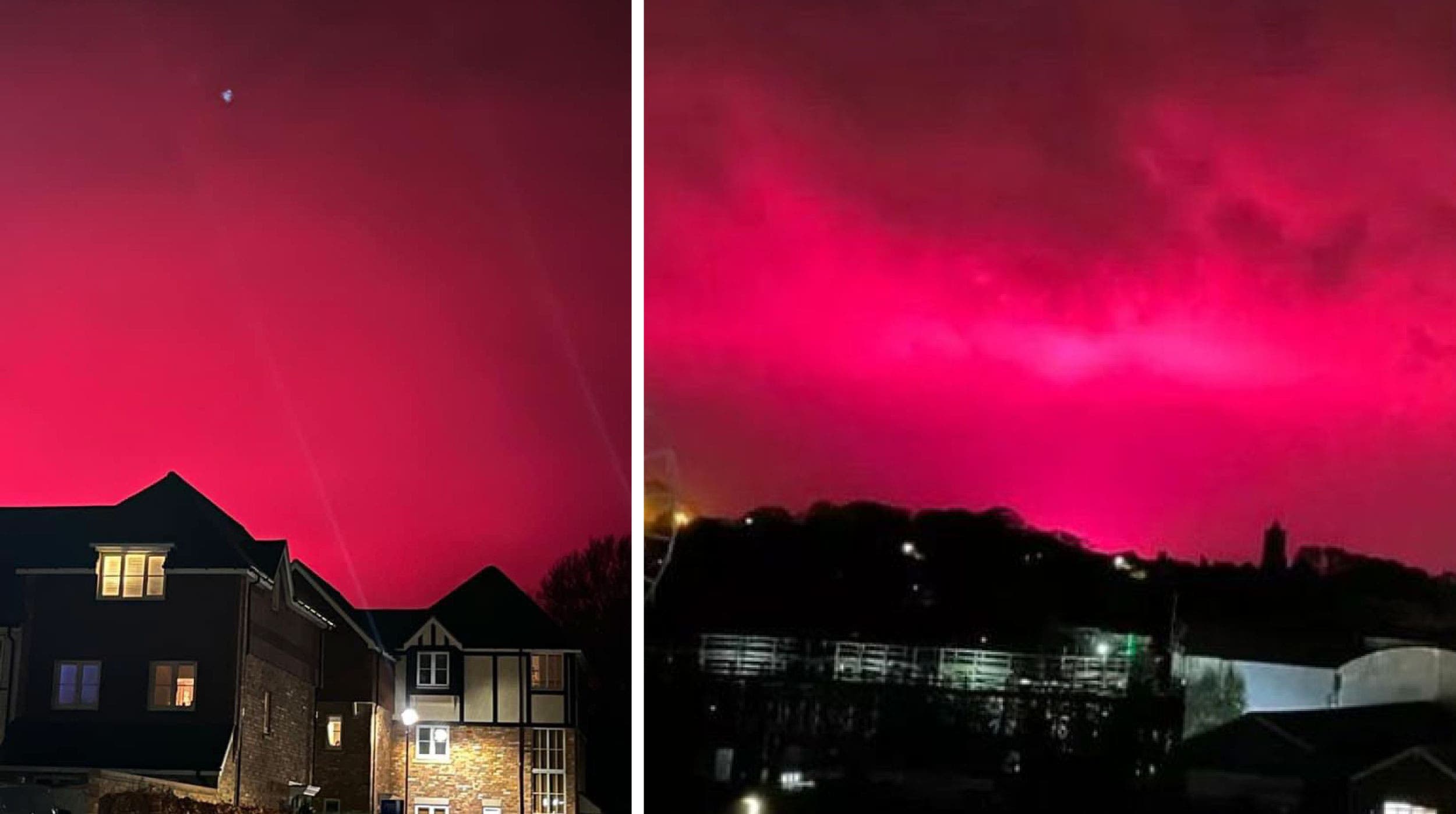 ¿El apocalipsis se acerca? un cielo rosa invade Reino Unido