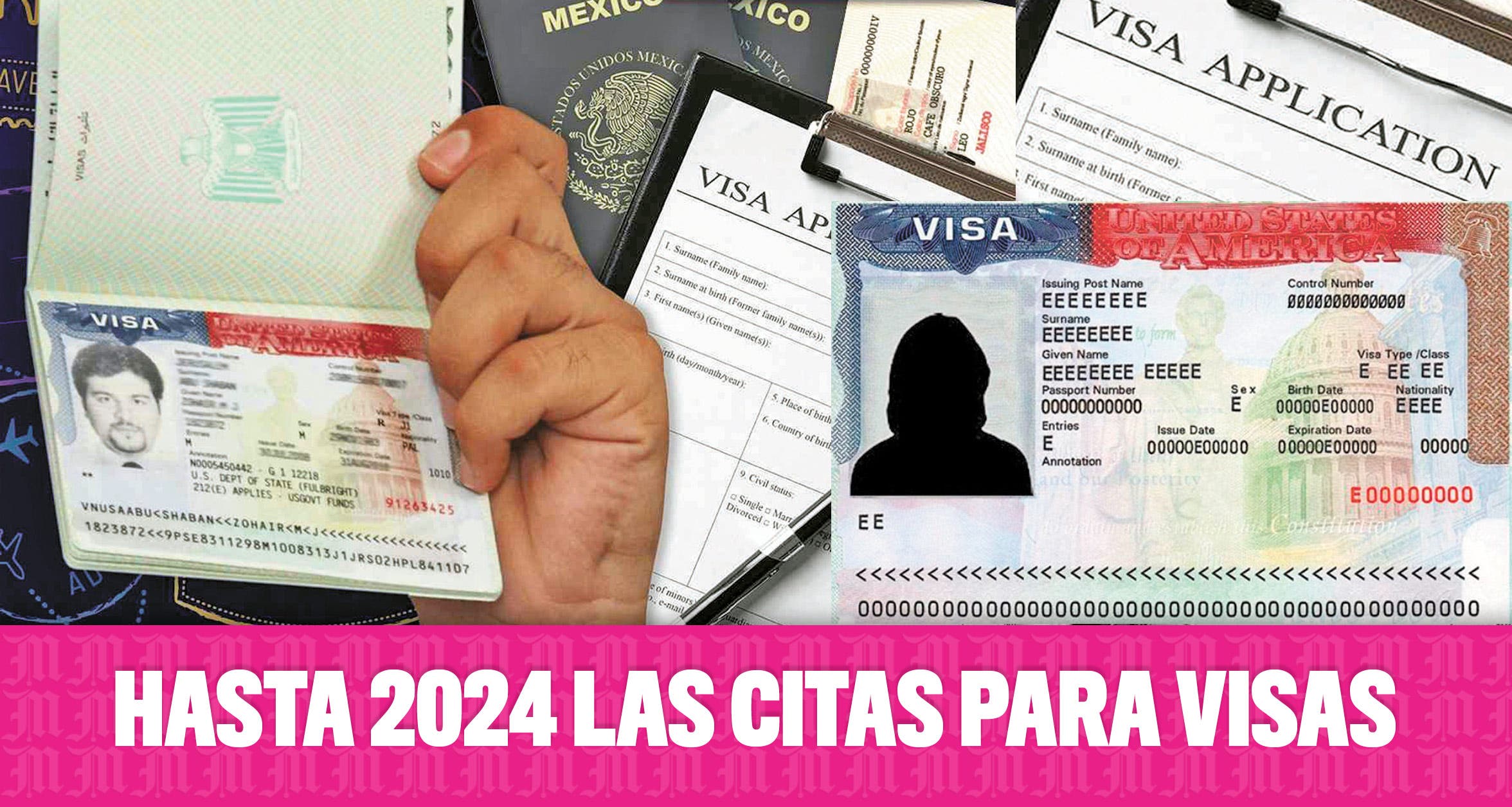 Hasta 2024 las citas para tramitar la visa americana | Diario de Morelos - Noticias