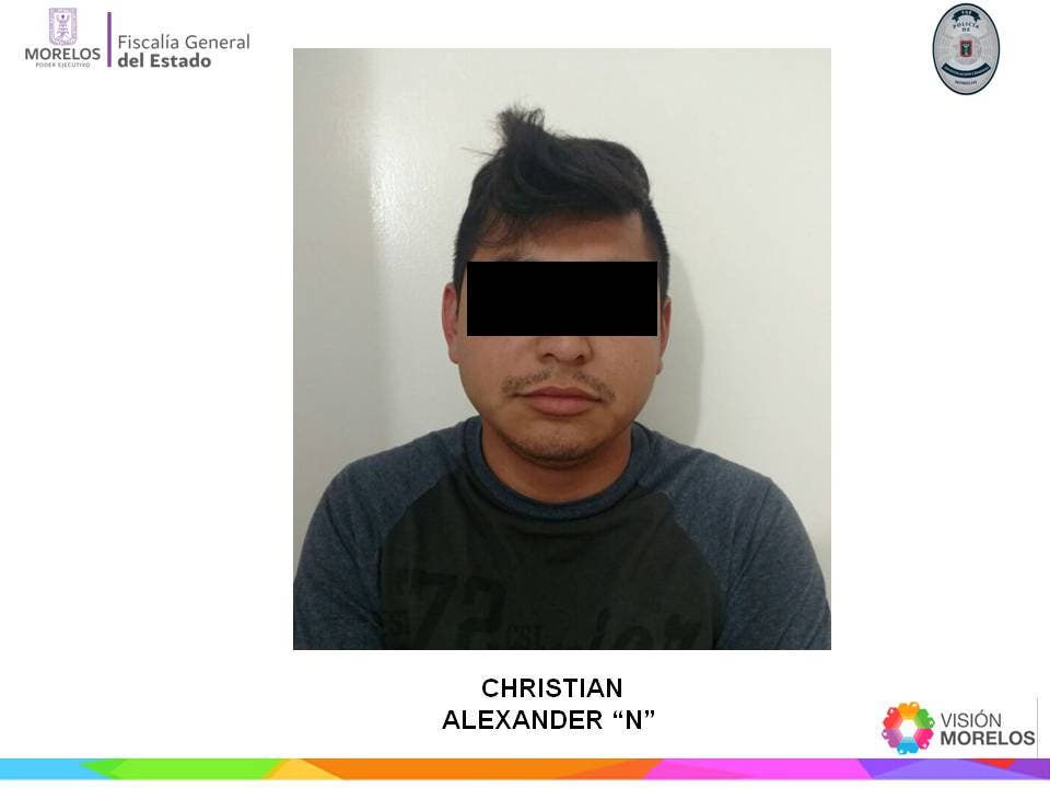 Detienen a Christian Alexander N, responsable del homicidio de un ...
