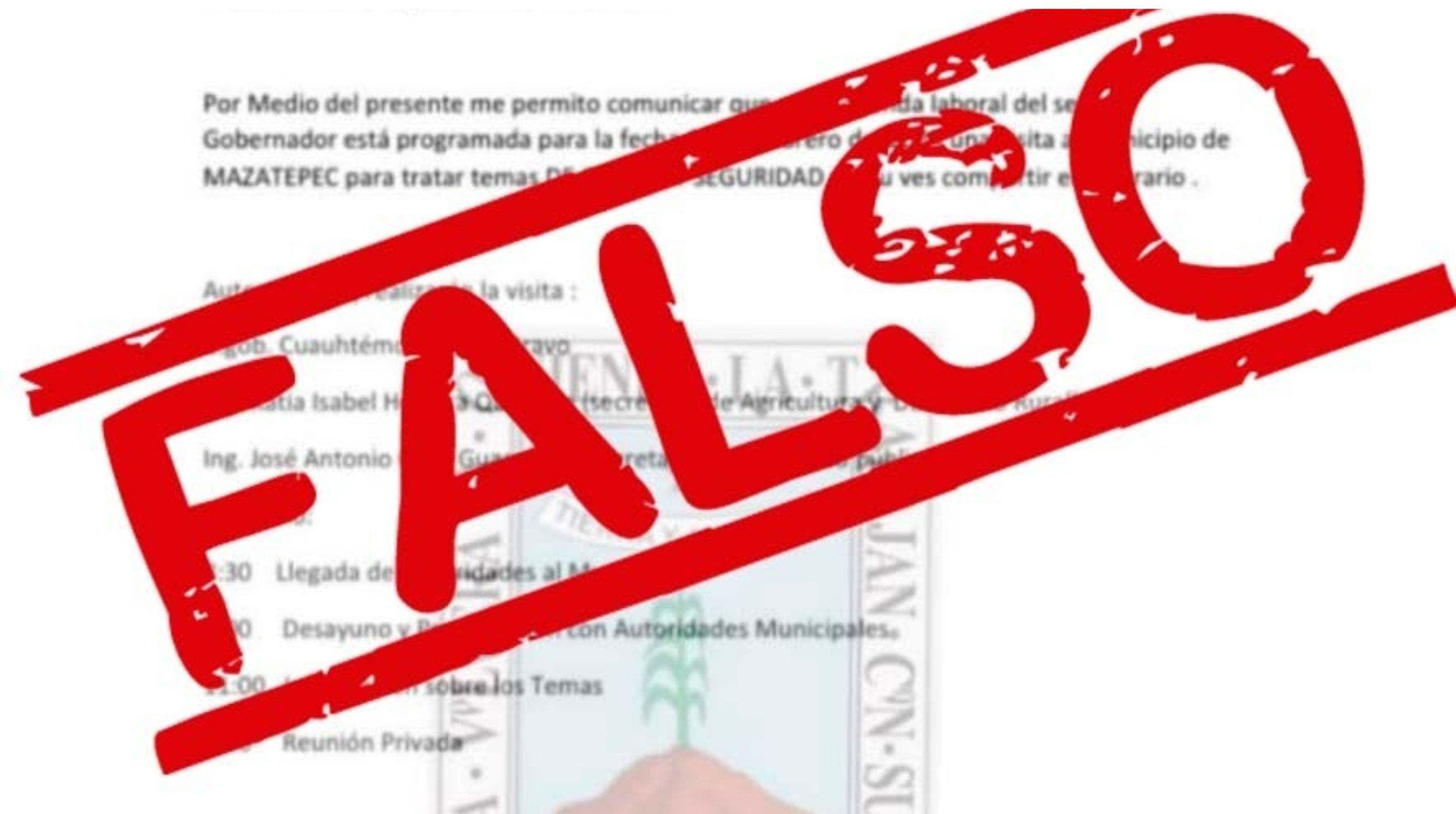 Pide Gobierno de Morelos hacer caso omiso de documento apócrifo ...