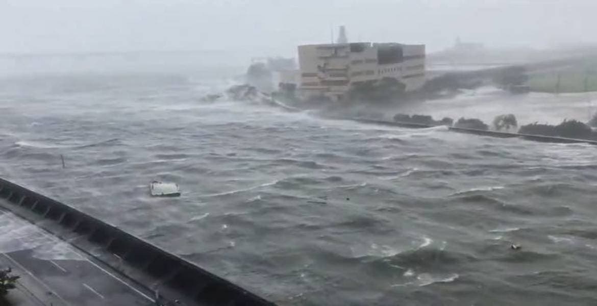 Tifón Jebi, el más fuerte en Japón en 25 años | Diario de Morelos