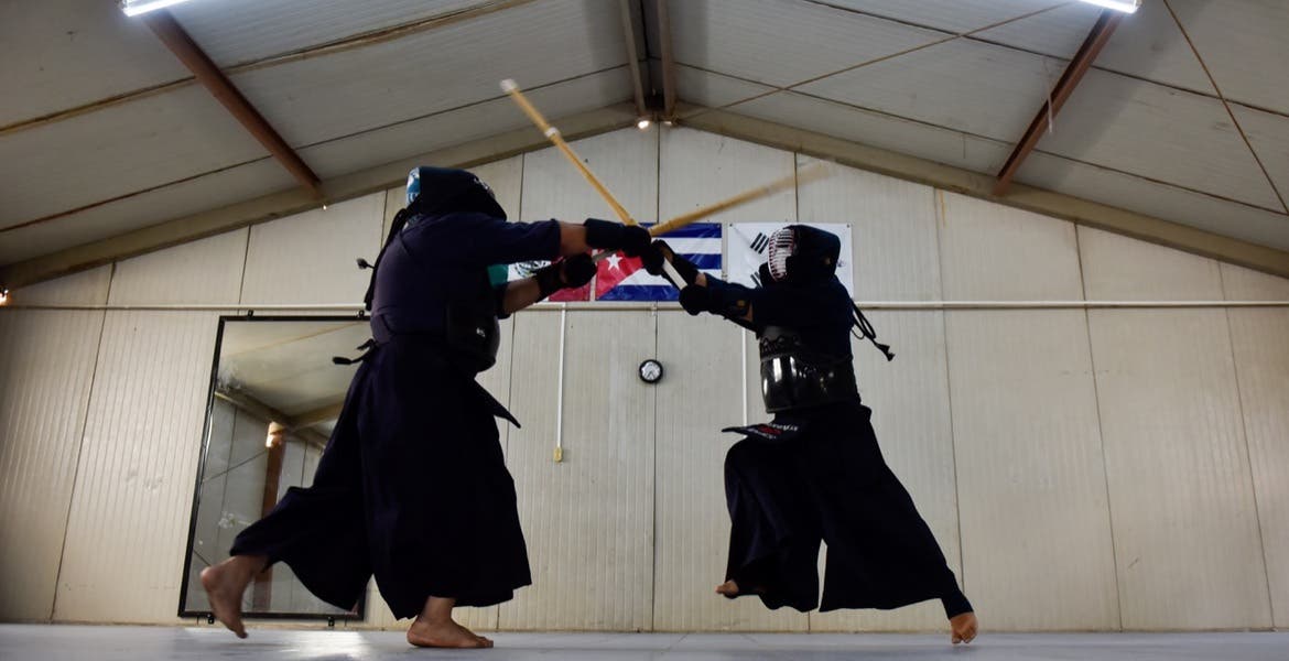 Aprende Kendo en la unidad deportiva Centenario, de Cuernavaca ...
