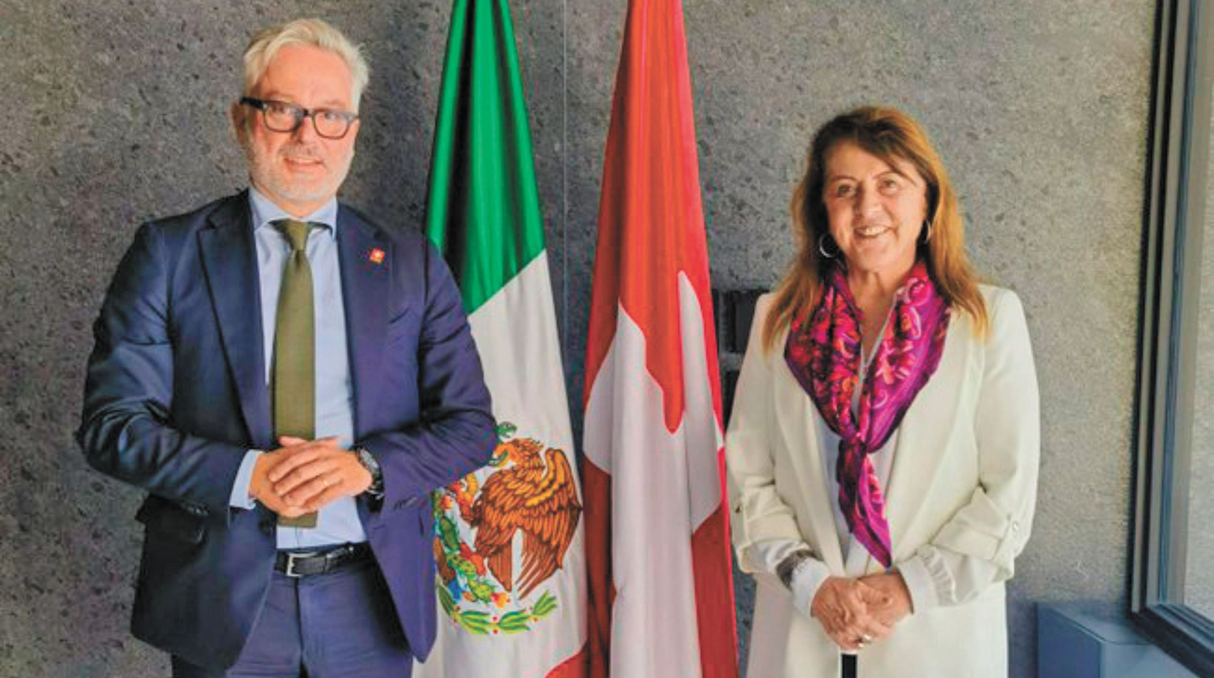 Se reúne Margarita González Saravia con Embajador de Suiza en México ...