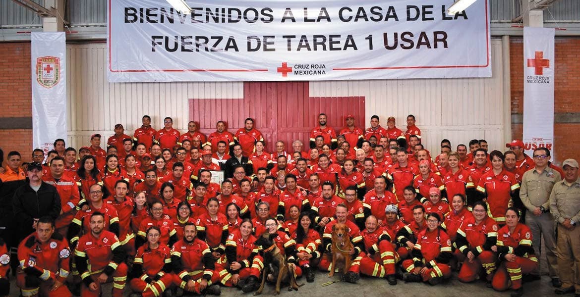 Acreditan a Cruz Roja en búsqueda y rescate de personas en estructuras ...