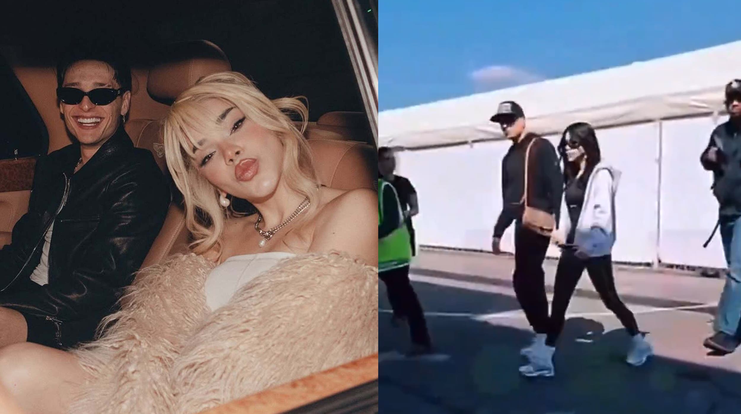 VIDEO | Peso Pluma y Kenia Os: El beso en el Super Bowl que confirmó su romance | Noticias ...