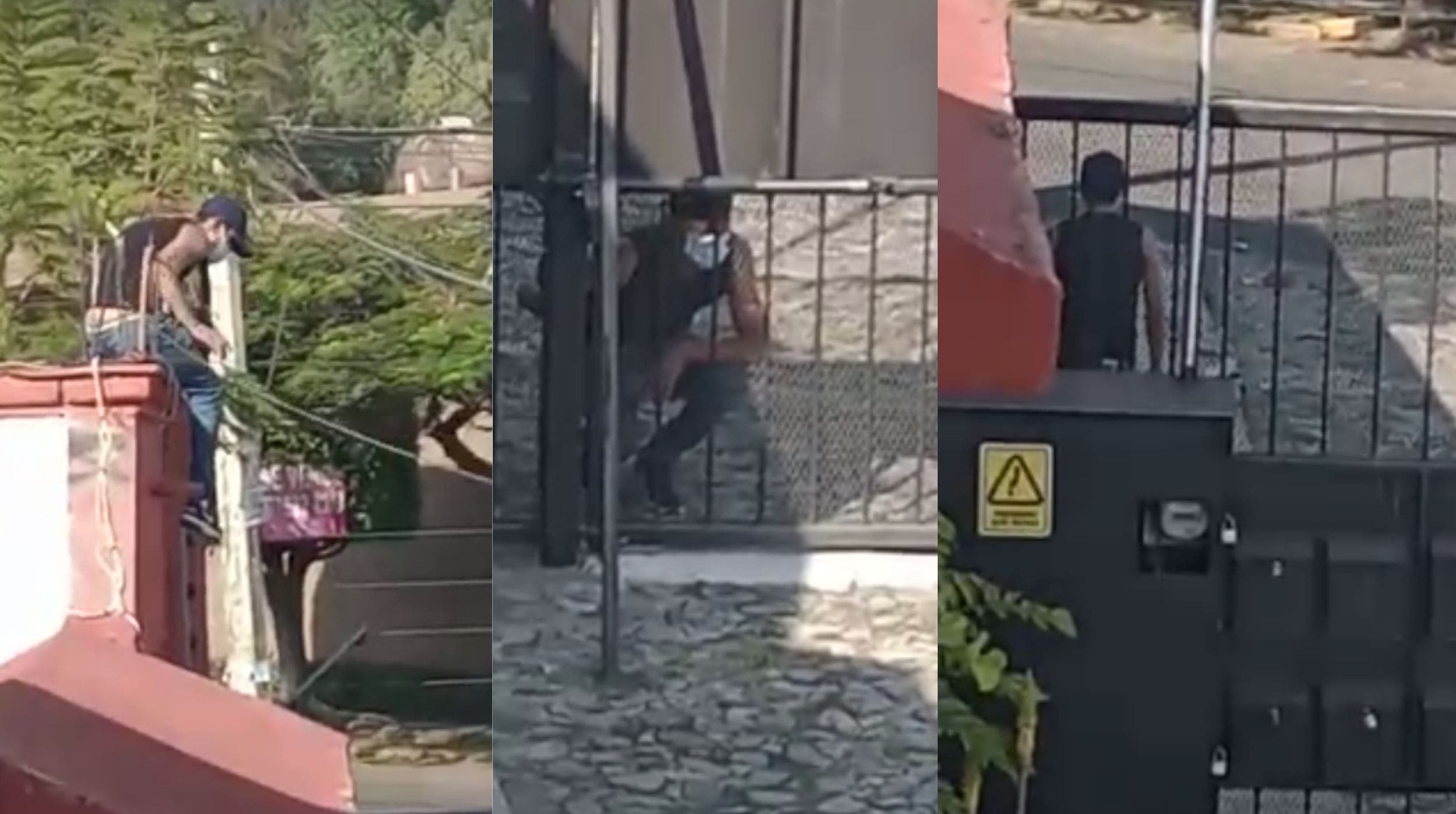 VIDEO: Ladrón se molesta y encara a vecinos cuando le reclaman el por ...
