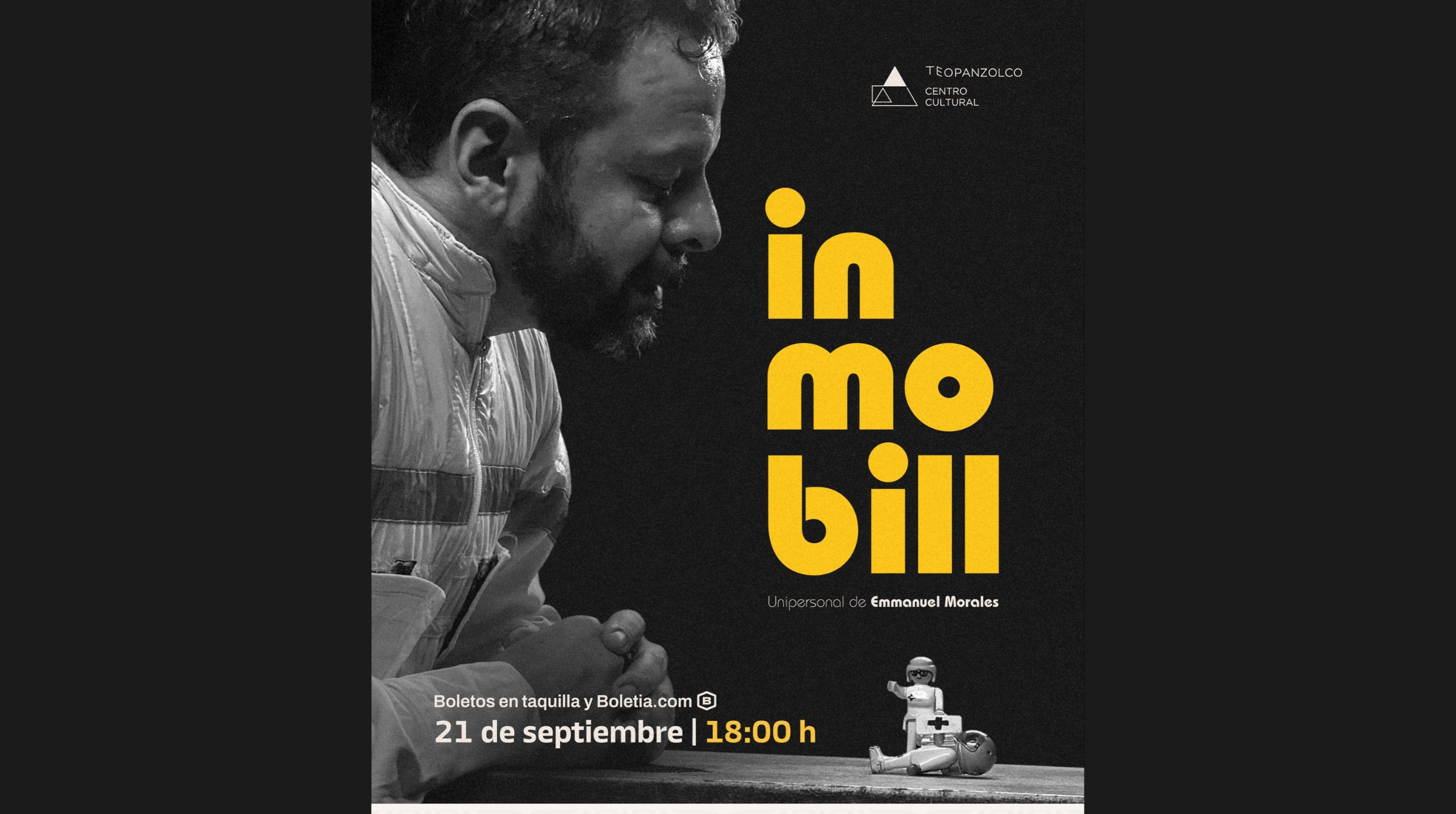 iNMO-BILL: unipersonal de Emmanuel Morales se presenta en el Centro ...