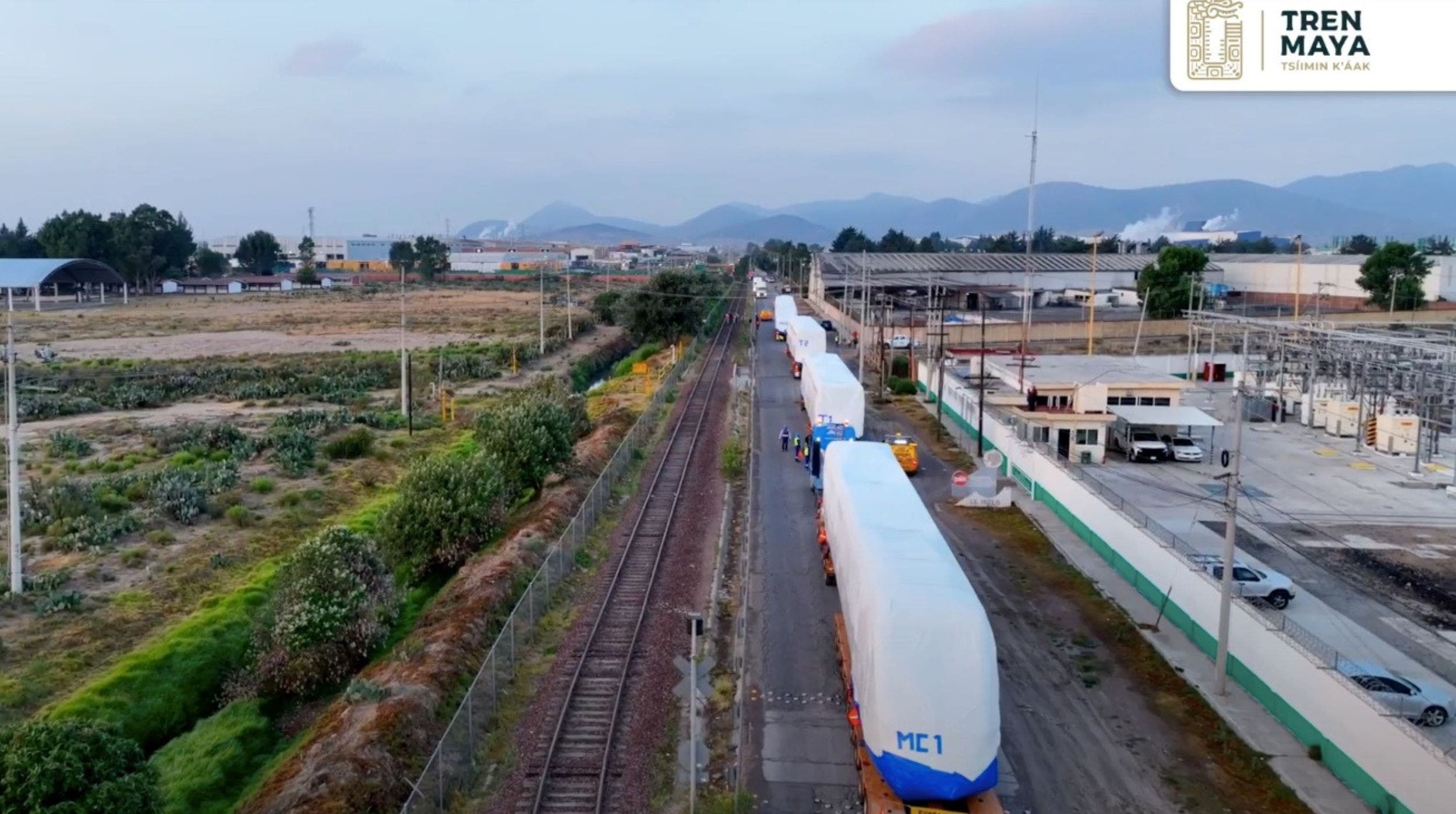 VIDEO: Salen rumbo a Cancún primeros 4 vagones del Tren Maya | Noticias ...