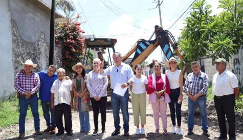 Supervisa alcalde Rafael Reyes obras en colonia Josefa Ortiz de ...