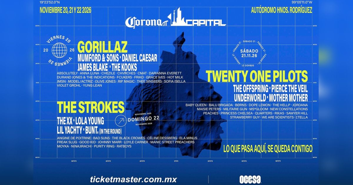 Corona Capital 2026 Todo Lo Que Necesitas Saber